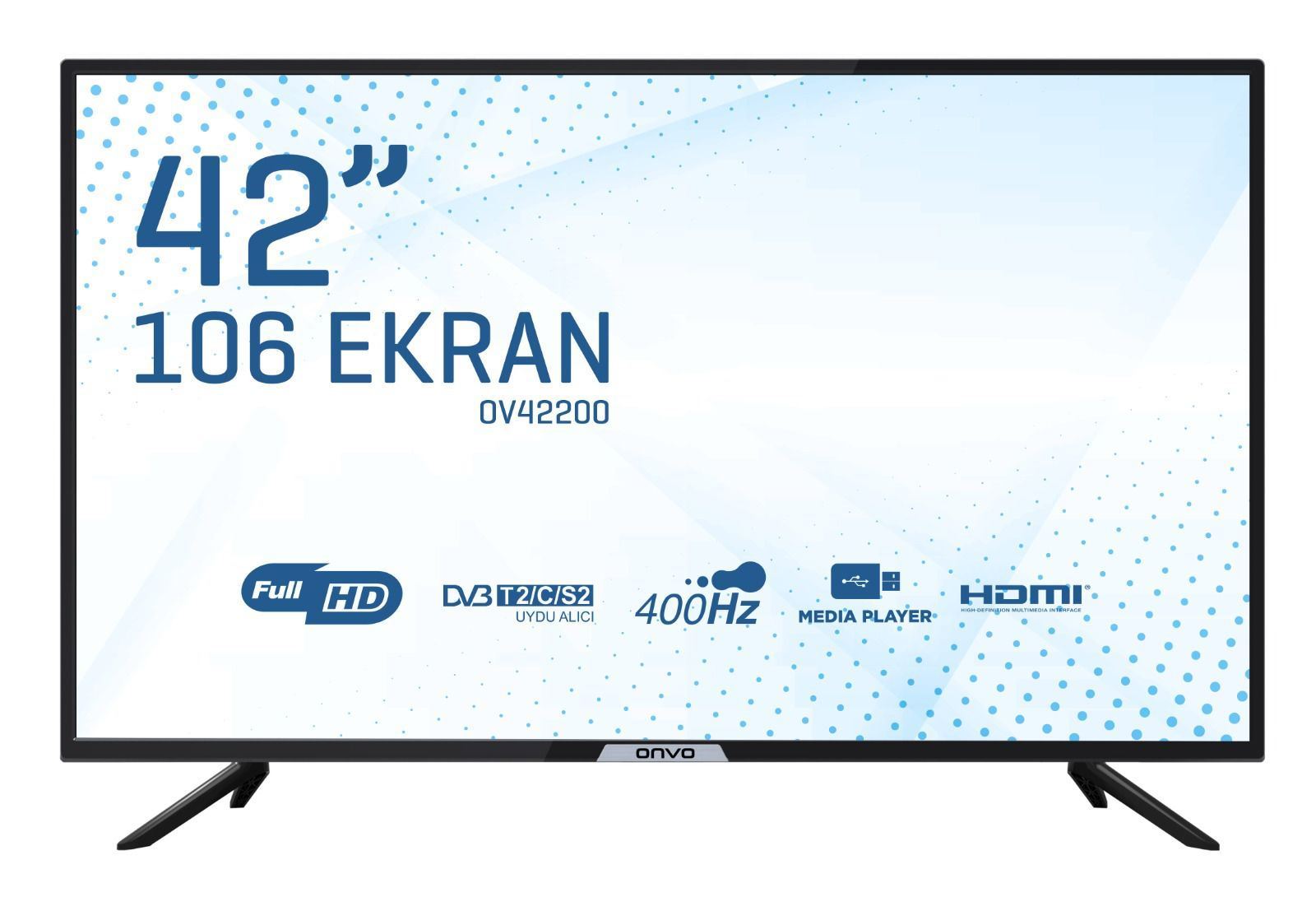 ONVO 42"LED OV 42200 UYDULU LED TV. NURKAN SPOT - TOPTAN SATIŞ